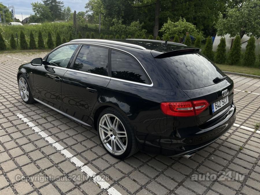 Melns Audi A4 2013 Tartu, ar dzinēja tilpumu 3.00 L un nobraukumu 261 tūkst. km par 10990 €, foto 4 vietnē AUTOMOTO.COM.LV
