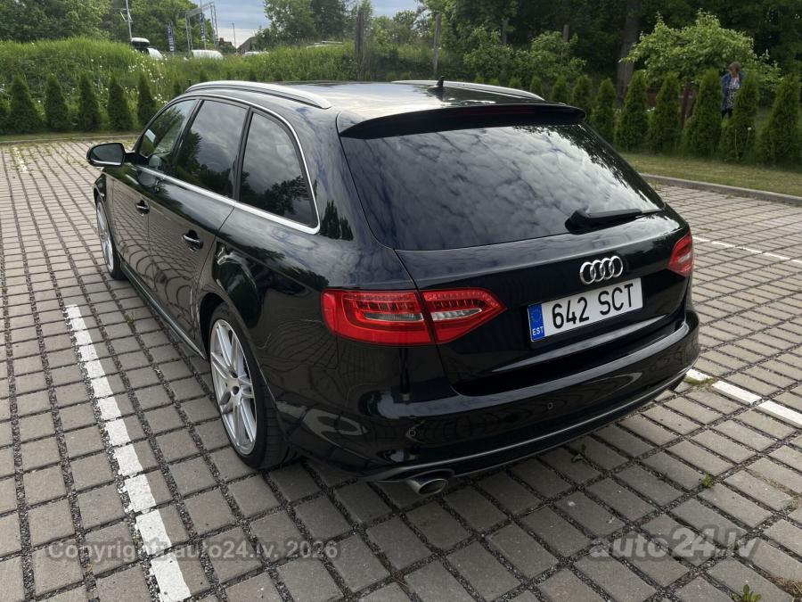 Melns Audi A4 2013 Tartu, ar dzinēja tilpumu 3.00 L un nobraukumu 261 tūkst. km par 10990 €, foto 6 vietnē AUTOMOTO.COM.LV