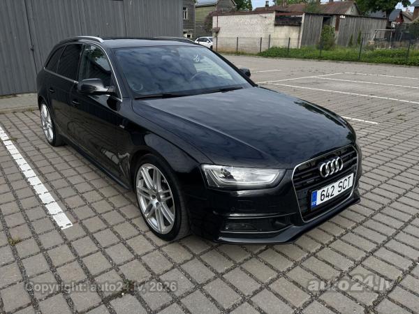 Black Audi A4 2013 in Tartu, with an engine capacity of 3.00 L and mileage of 261 thousand km for 10990 €, photo 7 on AUTOMOTO.COM.LV
