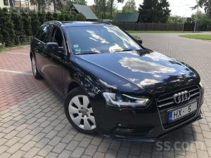 Black Audi A4 2013 in Preili, with an engine capacity of 2.00 L and mileage of 274 thousand km for 8700 €, photo  on AUTOMOTO.COM.LV