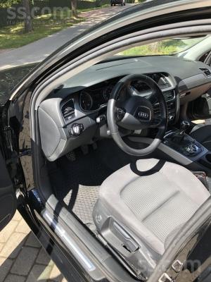 Black Audi A4 2013 in Preili, with an engine capacity of 2.00 L and mileage of 274 thousand km for 8700 €, photo 12 on AUTOMOTO.COM.LV