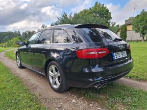 Black Audi A4 2013 in Rapla, with an engine capacity of 2.00 L and mileage of 323 thousand km for 7500 €, photo 6 on AUTOMOTO.COM.LV