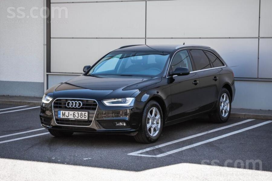 Melns Audi A4 2013 Rīga, ar dzinēja tilpumu 2.00 L un nobraukumu 307 tūkst. km par 6990 €, foto 1 vietnē AUTOMOTO.COM.LV