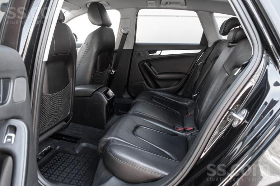 Melns Audi A4 2013 Rīga, ar dzinēja tilpumu 2.00 L un nobraukumu 307 tūkst. km par 6990 €, foto 12 vietnē AUTOMOTO.COM.LV