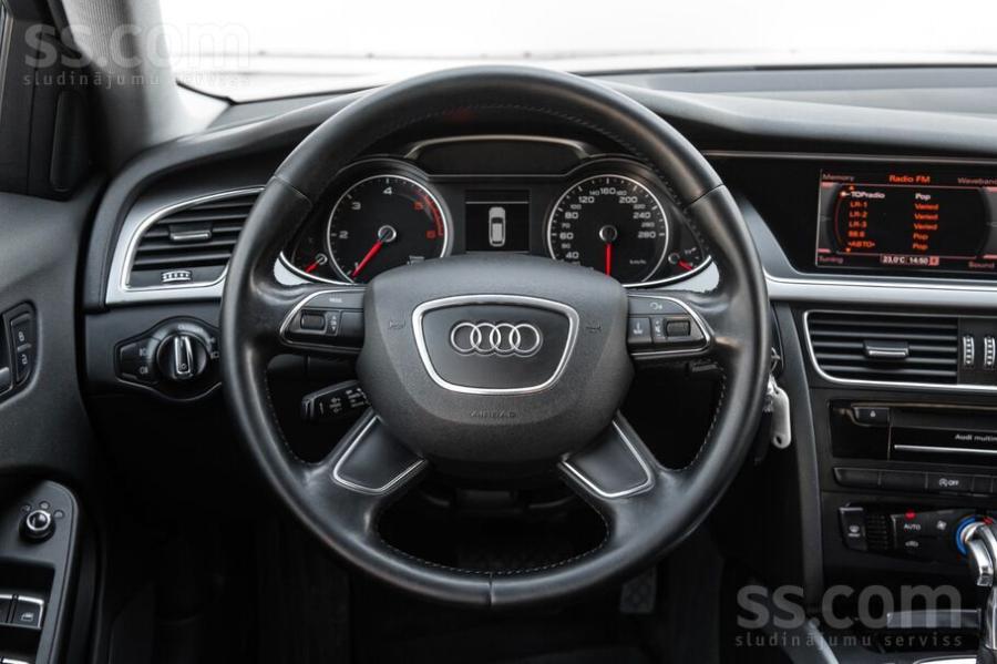 Melns Audi A4 2013 Rīga, ar dzinēja tilpumu 2.00 L un nobraukumu 307 tūkst. km par 6990 €, foto 18 vietnē AUTOMOTO.COM.LV