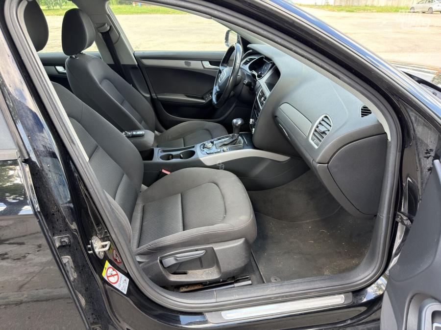 Black Audi A4 2013 in Panevezys, with an engine capacity of 3.00 L and mileage of 300 thousand km for 5555 €, photo 18 on AUTOMOTO.COM.LV