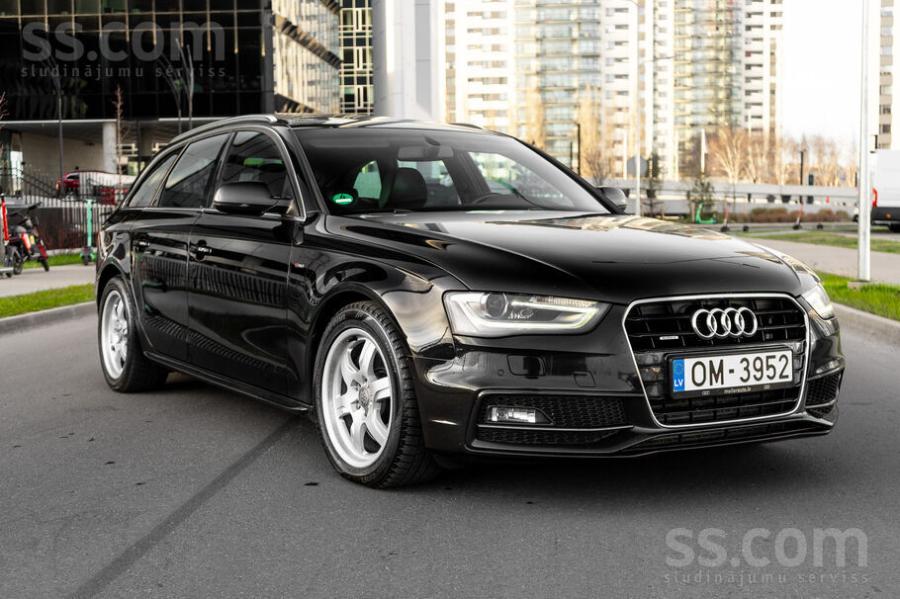Melns Audi A4 2013 Rīga, ar dzinēja tilpumu 3.00 L un nobraukumu 324 tūkst. km par 10490 €, foto 4 vietnē AUTOMOTO.COM.LV