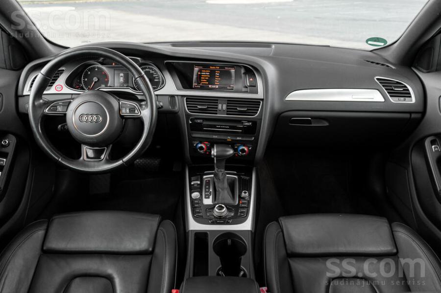 Melns Audi A4 2013 Rīga, ar dzinēja tilpumu 3.00 L un nobraukumu 324 tūkst. km par 10490 €, foto 8 vietnē AUTOMOTO.COM.LV