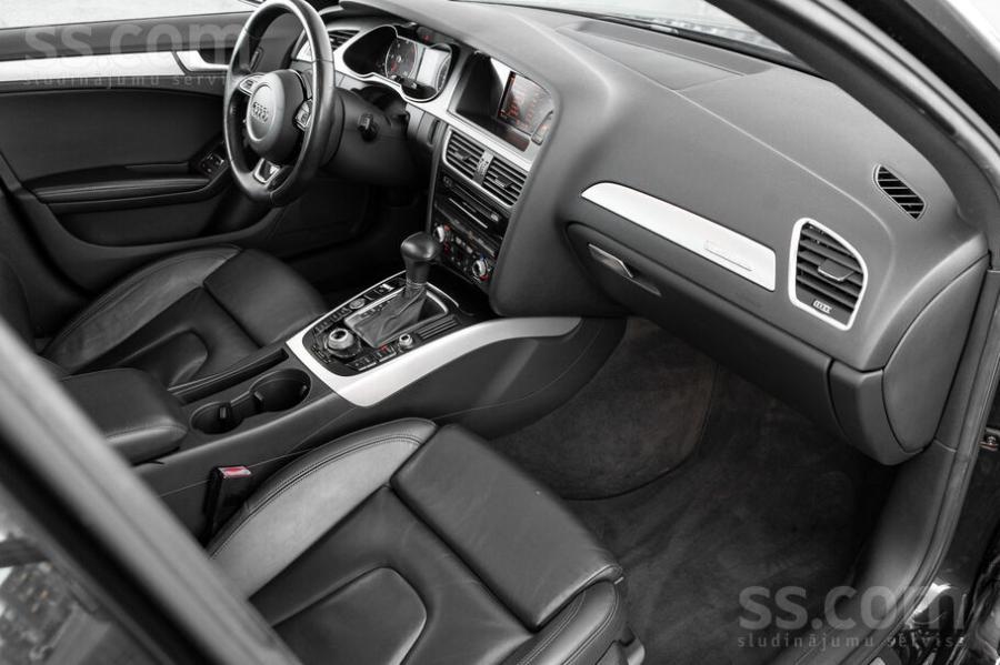 Melns Audi A4 2013 Rīga, ar dzinēja tilpumu 3.00 L un nobraukumu 324 tūkst. km par 10490 €, foto 9 vietnē AUTOMOTO.COM.LV