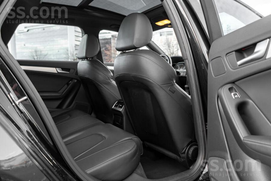 Melns Audi A4 2013 Rīga, ar dzinēja tilpumu 3.00 L un nobraukumu 324 tūkst. km par 10490 €, foto 11 vietnē AUTOMOTO.COM.LV