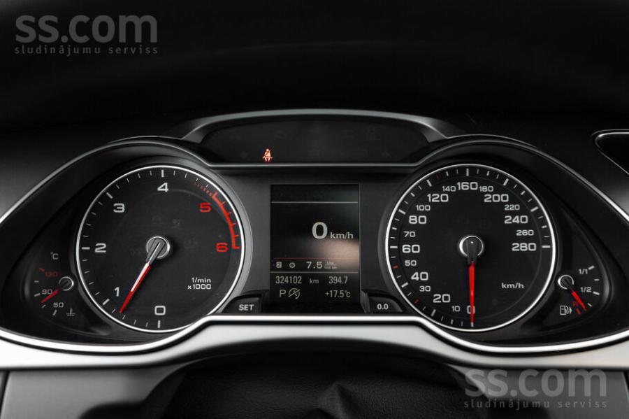 Melns Audi A4 2013 Rīga, ar dzinēja tilpumu 3.00 L un nobraukumu 324 tūkst. km par 10490 €, foto 15 vietnē AUTOMOTO.COM.LV