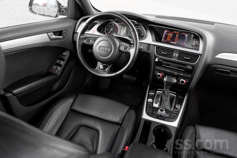 Melns Audi A4 2013 Rīga, ar dzinēja tilpumu 3.00 L un nobraukumu 324 tūkst. km par 10490 €, foto 24 vietnē AUTOMOTO.COM.LV