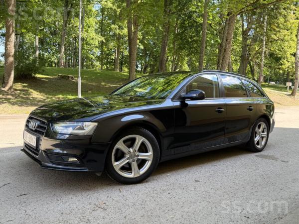 Black Audi A4 2013 in Riga, with an engine capacity of 2.00 L and mileage of 317 thousand km for 6690 €, photo 2 on AUTOMOTO.COM.LV
