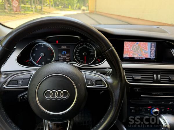 Black Audi A4 2013 in Riga, with an engine capacity of 2.00 L and mileage of 317 thousand km for 6690 €, photo 8 on AUTOMOTO.COM.LV