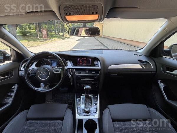 Black Audi A4 2013 in Riga, with an engine capacity of 2.00 L and mileage of 317 thousand km for 6690 €, photo 9 on AUTOMOTO.COM.LV