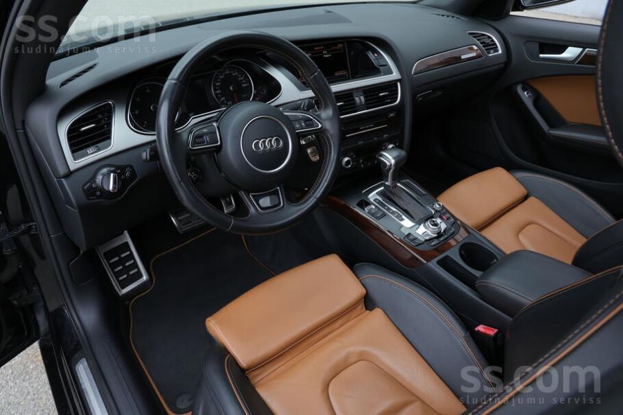 Black Audi A4 2013 in Tukums, with an engine capacity of 3.00 L and mileage of 232 thousand km for 10400 €, photo 11 on AUTOMOTO.COM.LV