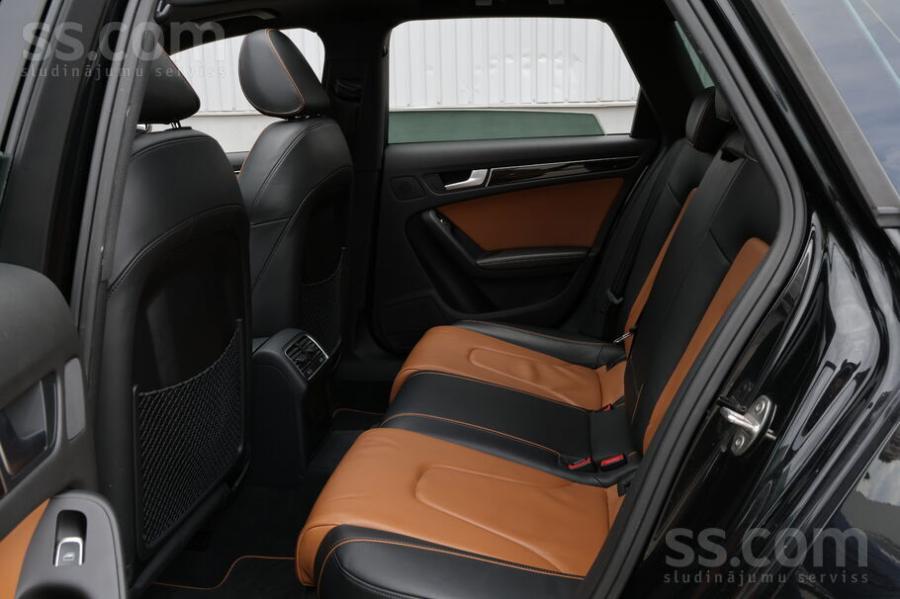 Black Audi A4 2013 in Tukums, with an engine capacity of 3.00 L and mileage of 232 thousand km for 10400 €, photo 15 on AUTOMOTO.COM.LV