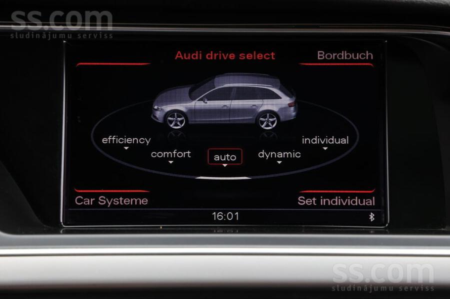 Black Audi A4 2013 in Tukums, with an engine capacity of 3.00 L and mileage of 232 thousand km for 10400 €, photo 23 on AUTOMOTO.COM.LV