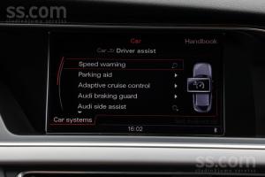 Black Audi A4 2013 in Tukums, with an engine capacity of 3.00 L and mileage of 232 thousand km for 10400 €, photo 25 on AUTOMOTO.COM.LV