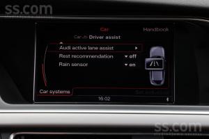 Black Audi A4 2013 in Tukums, with an engine capacity of 3.00 L and mileage of 232 thousand km for 10400 €, photo 26 on AUTOMOTO.COM.LV