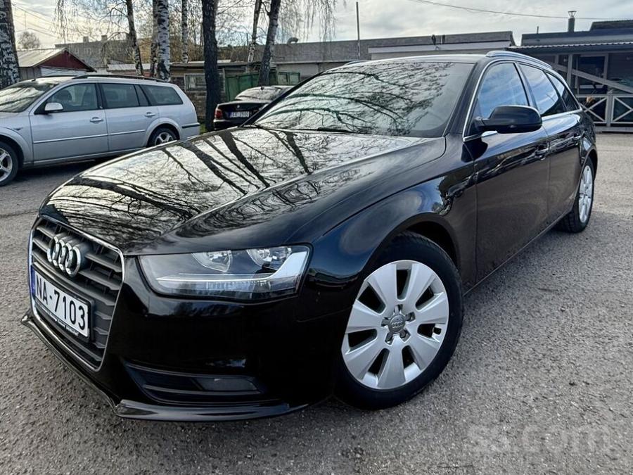 Melns Audi A4 2013 Rīga, ar dzinēja tilpumu 3.00 L un nobraukumu 0 tūkst. km par 7550 €, foto 1 vietnē AUTOMOTO.COM.LV