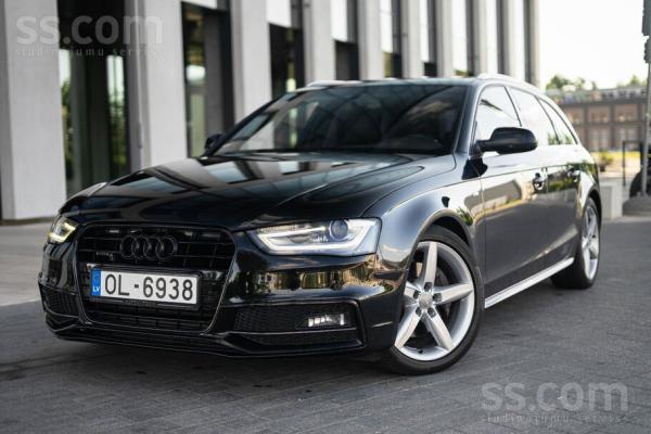 Melns Audi A4 2013 Rīga, ar dzinēja tilpumu 3.00 L un nobraukumu 294 tūkst. km par 10790 €, foto 1 vietnē AUTOMOTO.COM.LV