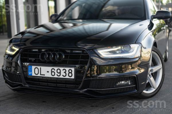 Melns Audi A4 2013 Rīga, ar dzinēja tilpumu 3.00 L un nobraukumu 294 tūkst. km par 10790 €, foto 2 vietnē AUTOMOTO.COM.LV