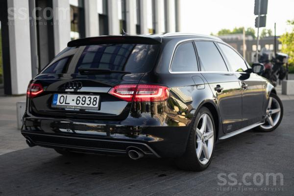 Melns Audi A4 2013 Rīga, ar dzinēja tilpumu 3.00 L un nobraukumu 294 tūkst. km par 10790 €, foto 5 vietnē AUTOMOTO.COM.LV