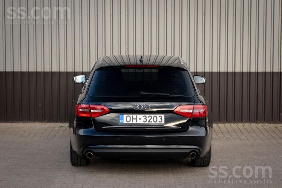 Black Audi A4 2013 in Tukums, with an engine capacity of 3.00 L and mileage of 228 thousand km for 10490 €, photo 6 on AUTOMOTO.COM.LV