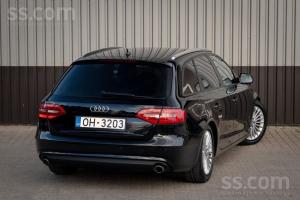 Black Audi A4 2013 in Tukums, with an engine capacity of 3.00 L and mileage of 228 thousand km for 10490 €, photo 8 on AUTOMOTO.COM.LV