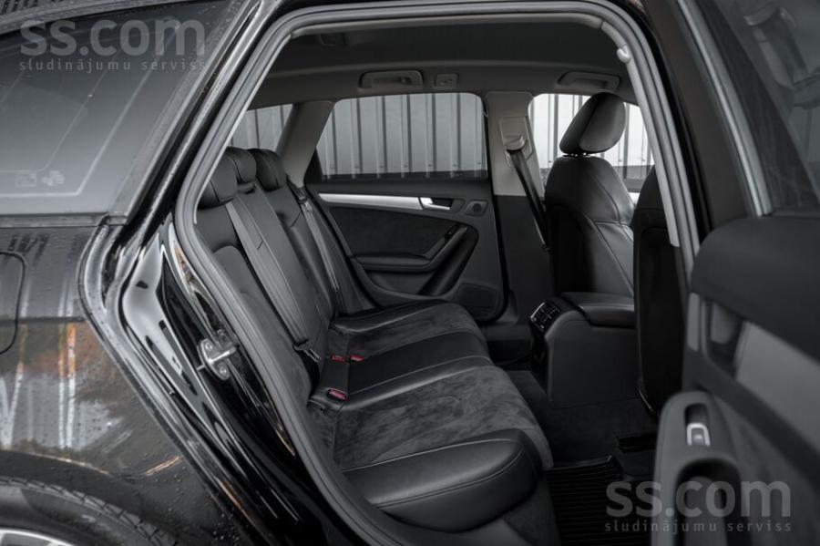 Black Audi A4 2013 in Tukums, with an engine capacity of 3.00 L and mileage of 228 thousand km for 10490 €, photo 12 on AUTOMOTO.COM.LV