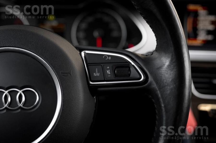 Black Audi A4 2013 in Tukums, with an engine capacity of 3.00 L and mileage of 228 thousand km for 10490 €, photo 20 on AUTOMOTO.COM.LV