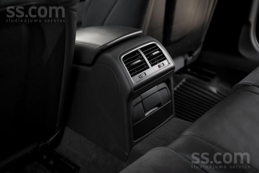 Black Audi A4 2013 in Tukums, with an engine capacity of 3.00 L and mileage of 228 thousand km for 10490 €, photo 27 on AUTOMOTO.COM.LV