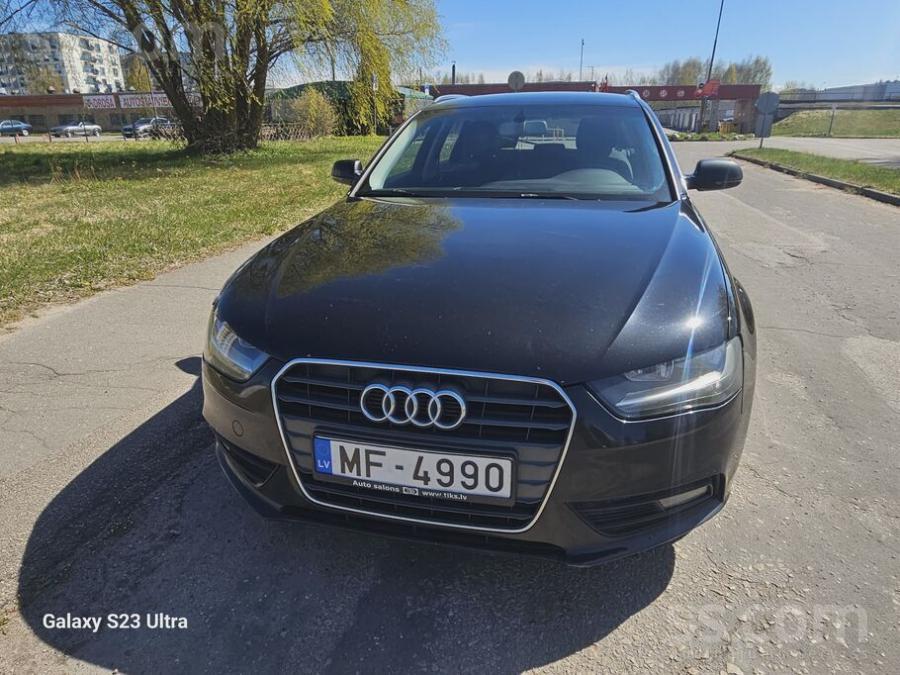 Black Audi A4 2013 in Riga, with an engine capacity of 2.00 L and mileage of 0 thousand km for 8500 €, photo 6 on AUTOMOTO.COM.LV