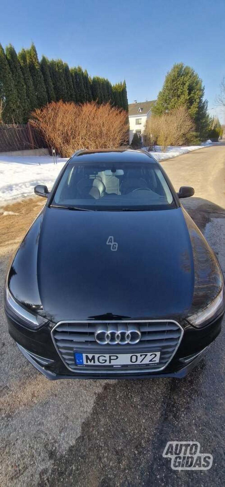 Melns Audi A4 2013 Viļņa, ar dzinēja tilpumu 2.00 L un nobraukumu 213 tūkst. km par 7700 €, foto 4 vietnē AUTOMOTO.COM.LV
