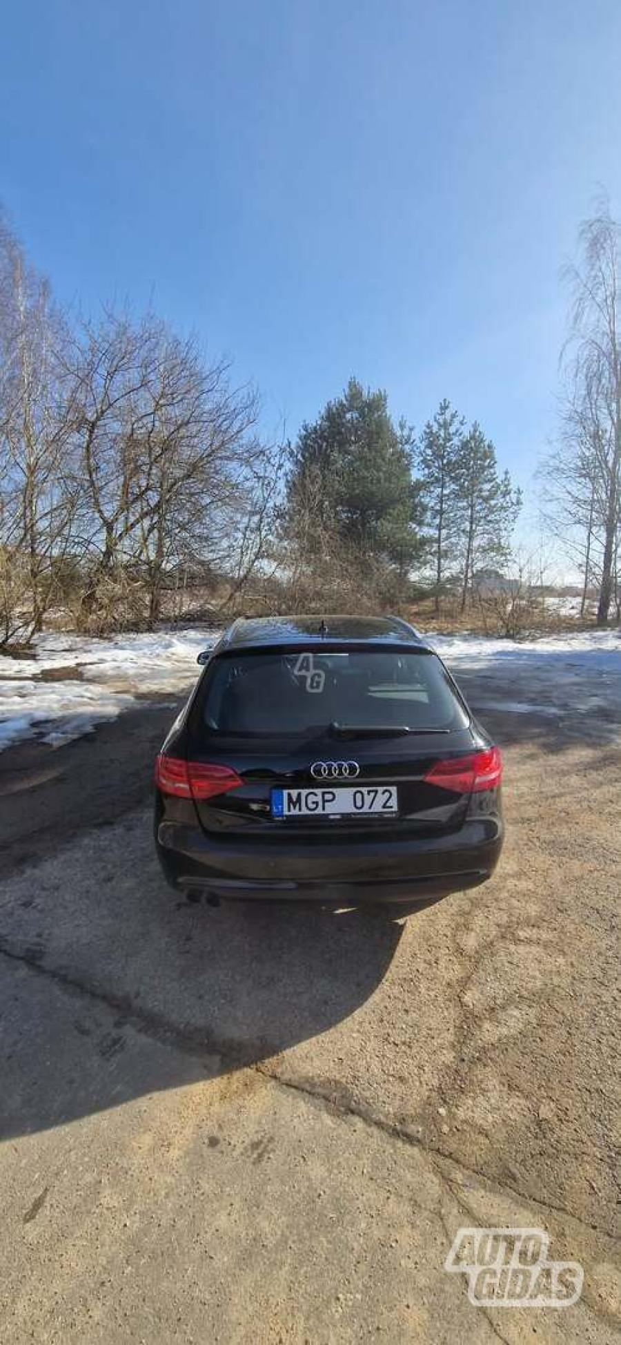 Melns Audi A4 2013 Viļņa, ar dzinēja tilpumu 2.00 L un nobraukumu 213 tūkst. km par 7700 €, foto 7 vietnē AUTOMOTO.COM.LV