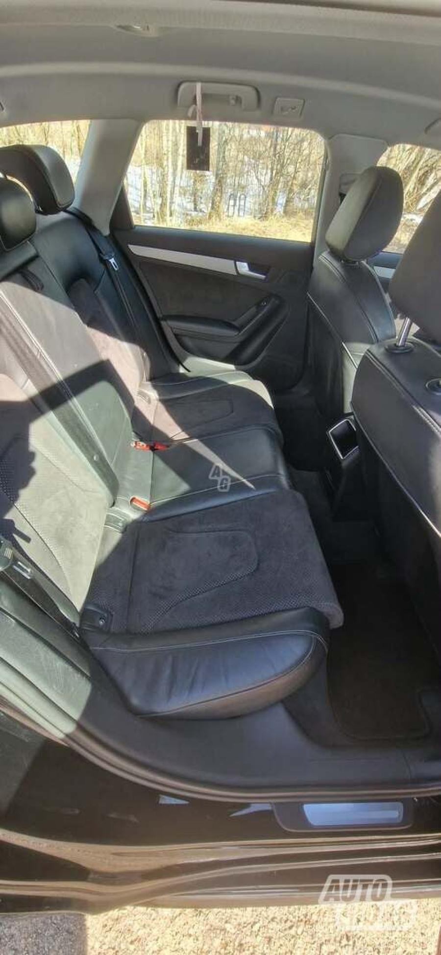 Melns Audi A4 2013 Viļņa, ar dzinēja tilpumu 2.00 L un nobraukumu 213 tūkst. km par 7700 €, foto 14 vietnē AUTOMOTO.COM.LV