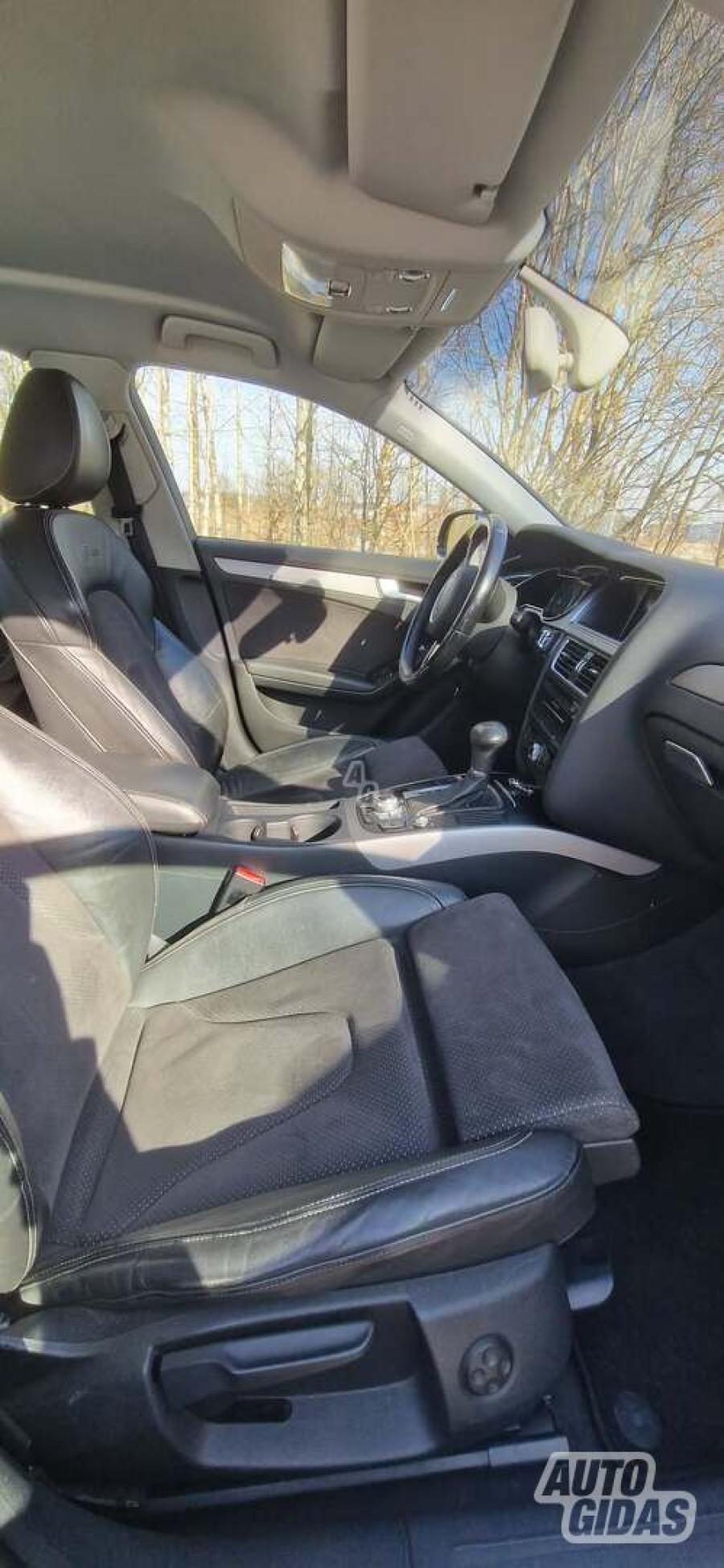 Melns Audi A4 2013 Viļņa, ar dzinēja tilpumu 2.00 L un nobraukumu 213 tūkst. km par 7700 €, foto 16 vietnē AUTOMOTO.COM.LV