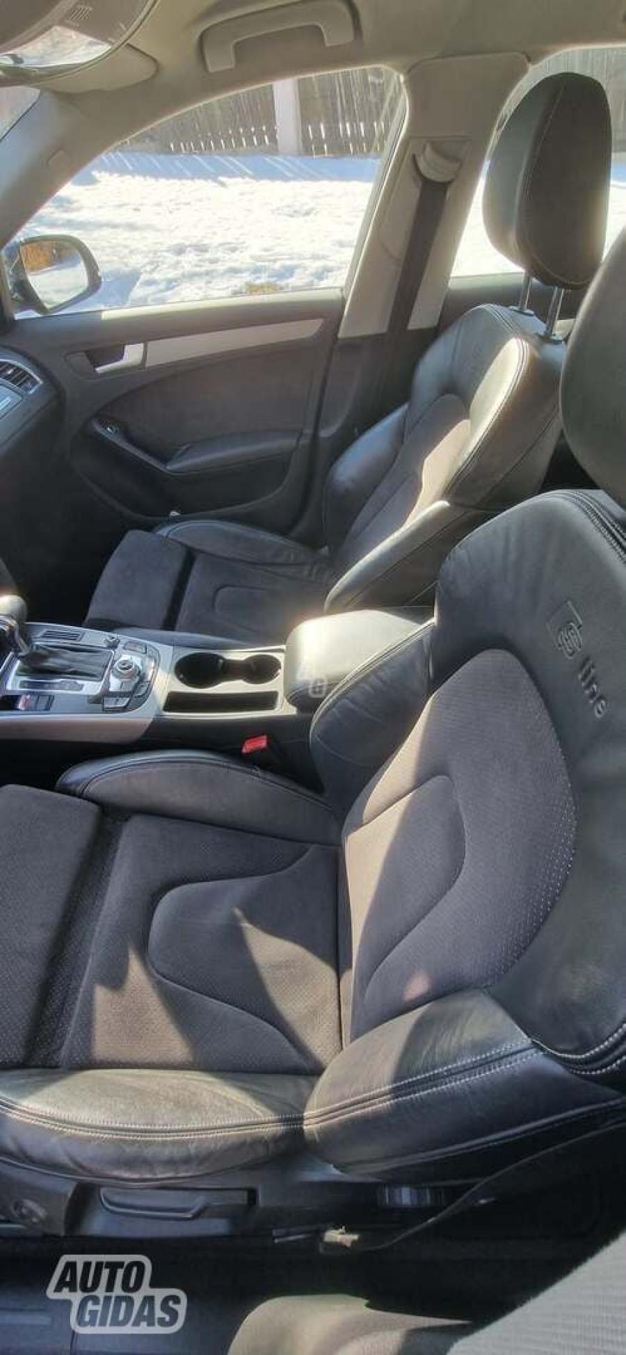 Melns Audi A4 2013 Viļņa, ar dzinēja tilpumu 2.00 L un nobraukumu 213 tūkst. km par 7700 €, foto 17 vietnē AUTOMOTO.COM.LV