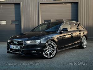 Melns Audi A4 2013 Tallina, ar dzinēja tilpumu 3.00 L un nobraukumu 261 tūkst. km par 13990 €, foto  vietnē AUTOMOTO.COM.LV
