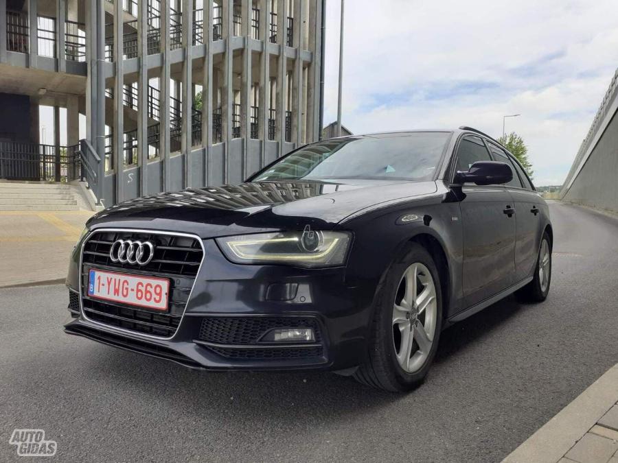 Black Audi A4 2013 in Mazeikiai, with an engine capacity of 2.00 L and mileage of 304 thousand km for 6400 €, photo 1 on AUTOMOTO.COM.LV