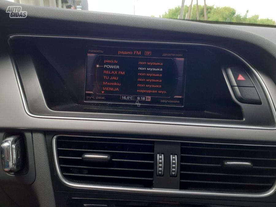 Black Audi A4 2013 in Mazeikiai, with an engine capacity of 2.00 L and mileage of 304 thousand km for 6400 €, photo 25 on AUTOMOTO.COM.LV