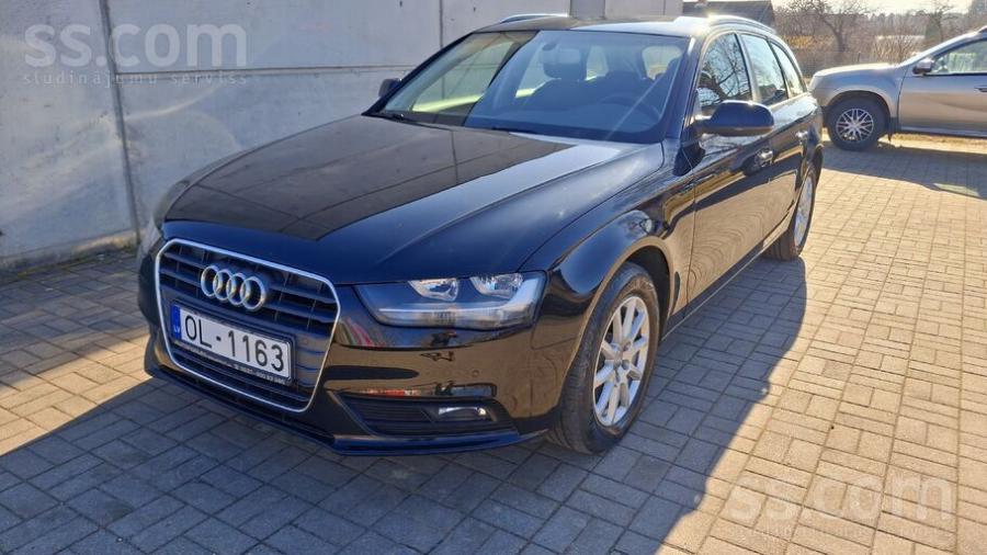 Melns Audi A4 2013 Valmiera, ar dzinēja tilpumu 2.00 L un nobraukumu 281 tūkst. km par 6600 €, foto 3 vietnē AUTOMOTO.COM.LV