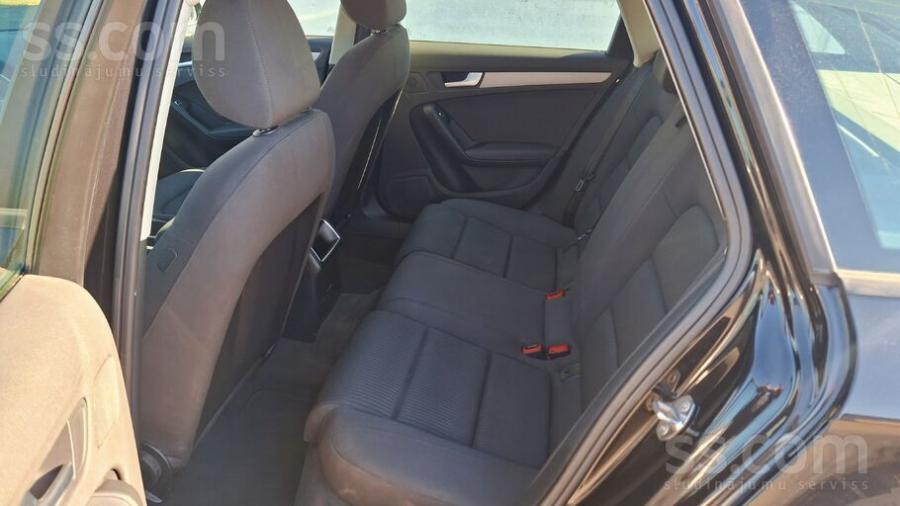 Melns Audi A4 2013 Valmiera, ar dzinēja tilpumu 2.00 L un nobraukumu 281 tūkst. km par 6600 €, foto 12 vietnē AUTOMOTO.COM.LV