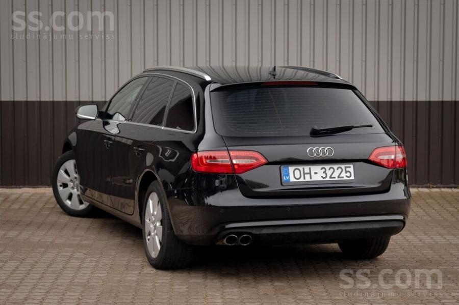 Melns Audi A4 2013 Tukums, ar dzinēja tilpumu 2.00 L un nobraukumu 288 tūkst. km par 9950 €, foto 5 vietnē AUTOMOTO.COM.LV