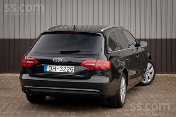 Melns Audi A4 2013 Tukums, ar dzinēja tilpumu 2.00 L un nobraukumu 288 tūkst. km par 9950 €, foto 7 vietnē AUTOMOTO.COM.LV