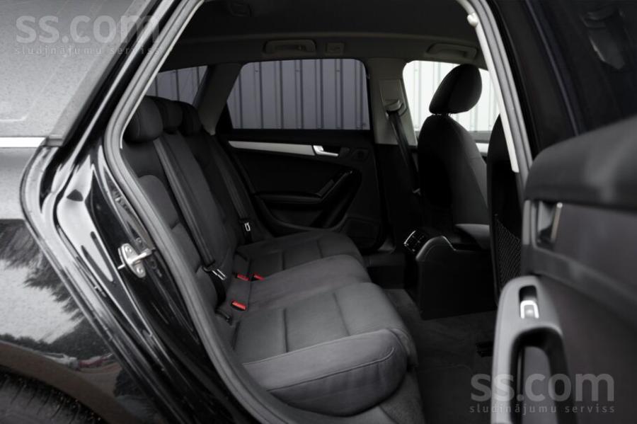 Melns Audi A4 2013 Tukums, ar dzinēja tilpumu 2.00 L un nobraukumu 288 tūkst. km par 9950 €, foto 12 vietnē AUTOMOTO.COM.LV