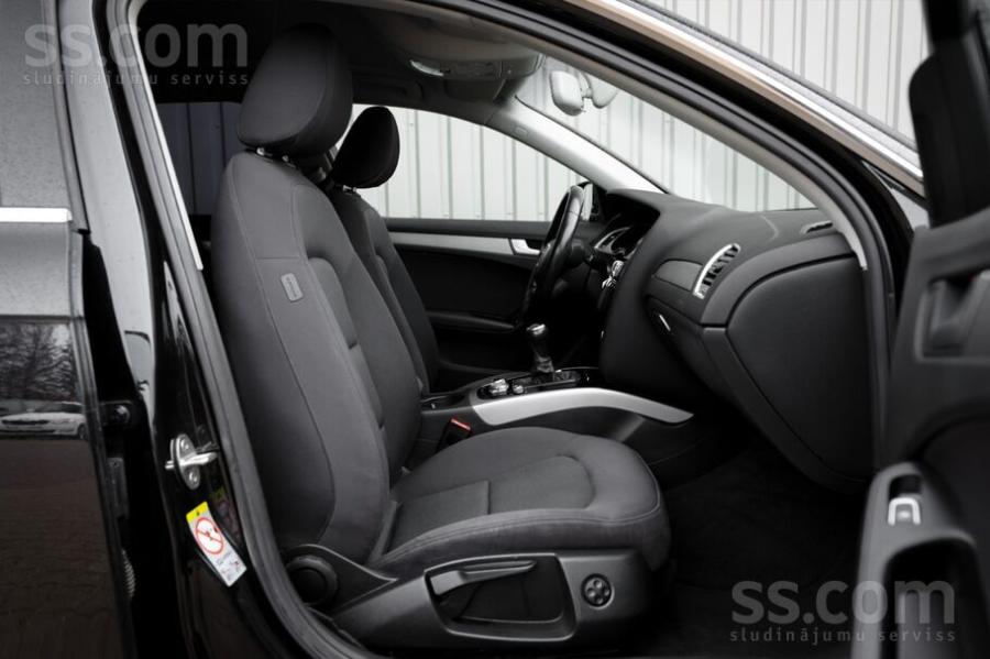 Melns Audi A4 2013 Tukums, ar dzinēja tilpumu 2.00 L un nobraukumu 288 tūkst. km par 9950 €, foto 13 vietnē AUTOMOTO.COM.LV