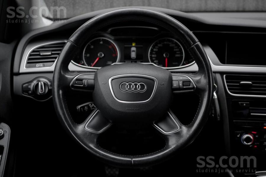 Melns Audi A4 2013 Tukums, ar dzinēja tilpumu 2.00 L un nobraukumu 288 tūkst. km par 9950 €, foto 19 vietnē AUTOMOTO.COM.LV