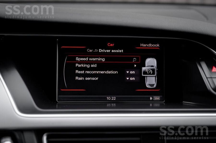 Melns Audi A4 2013 Tukums, ar dzinēja tilpumu 2.00 L un nobraukumu 288 tūkst. km par 9950 €, foto 24 vietnē AUTOMOTO.COM.LV
